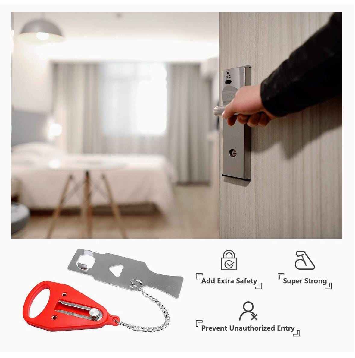 Portable Door Lock - Etsy