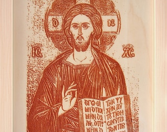 Pyrography Jesus | Etsy