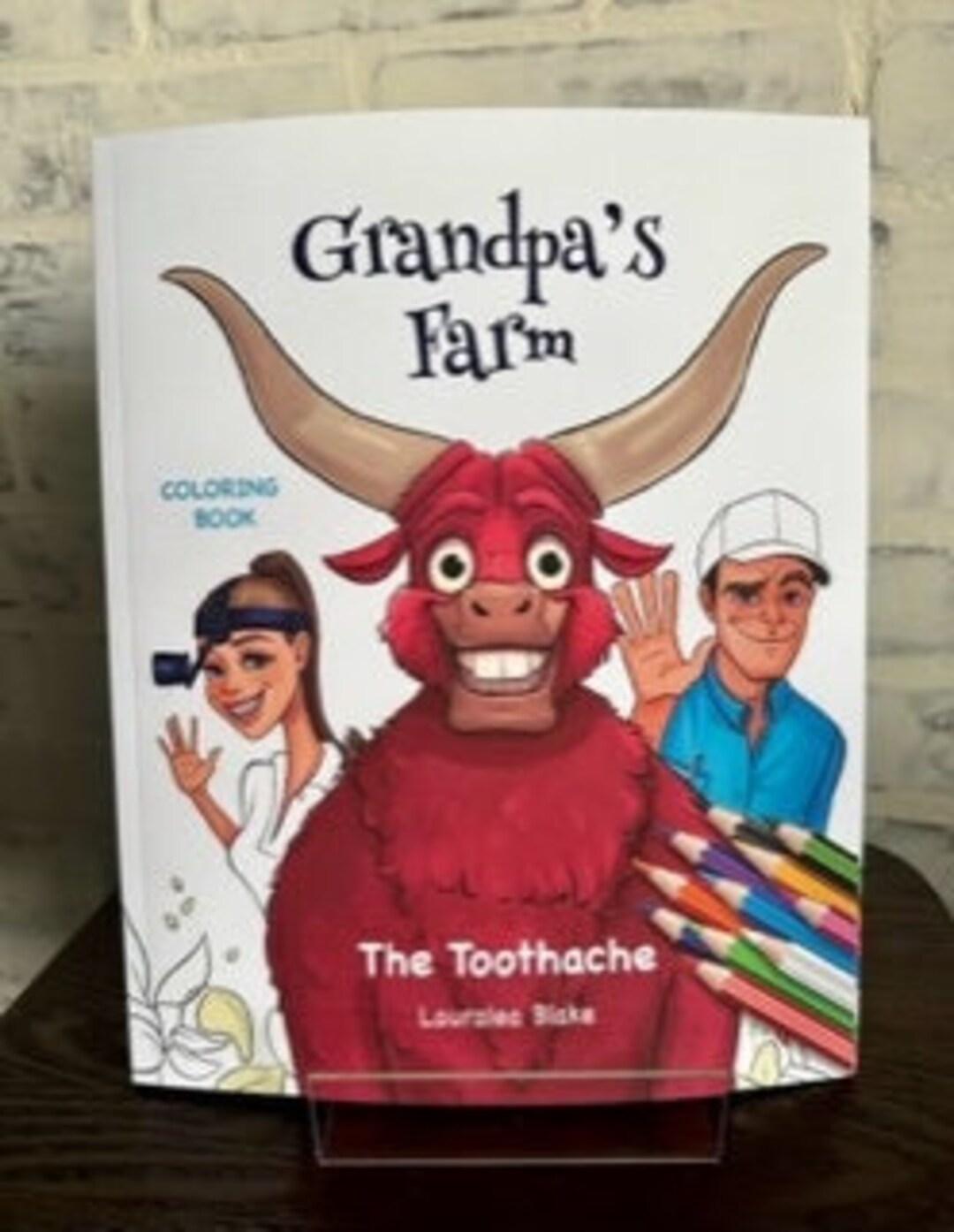 Grandpa's Farm the Toothache Coloring Book - Etsy