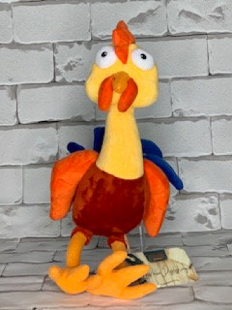 La Granja del Abuelo La Carrera Pepé el Gallo Peluche - Etsy México