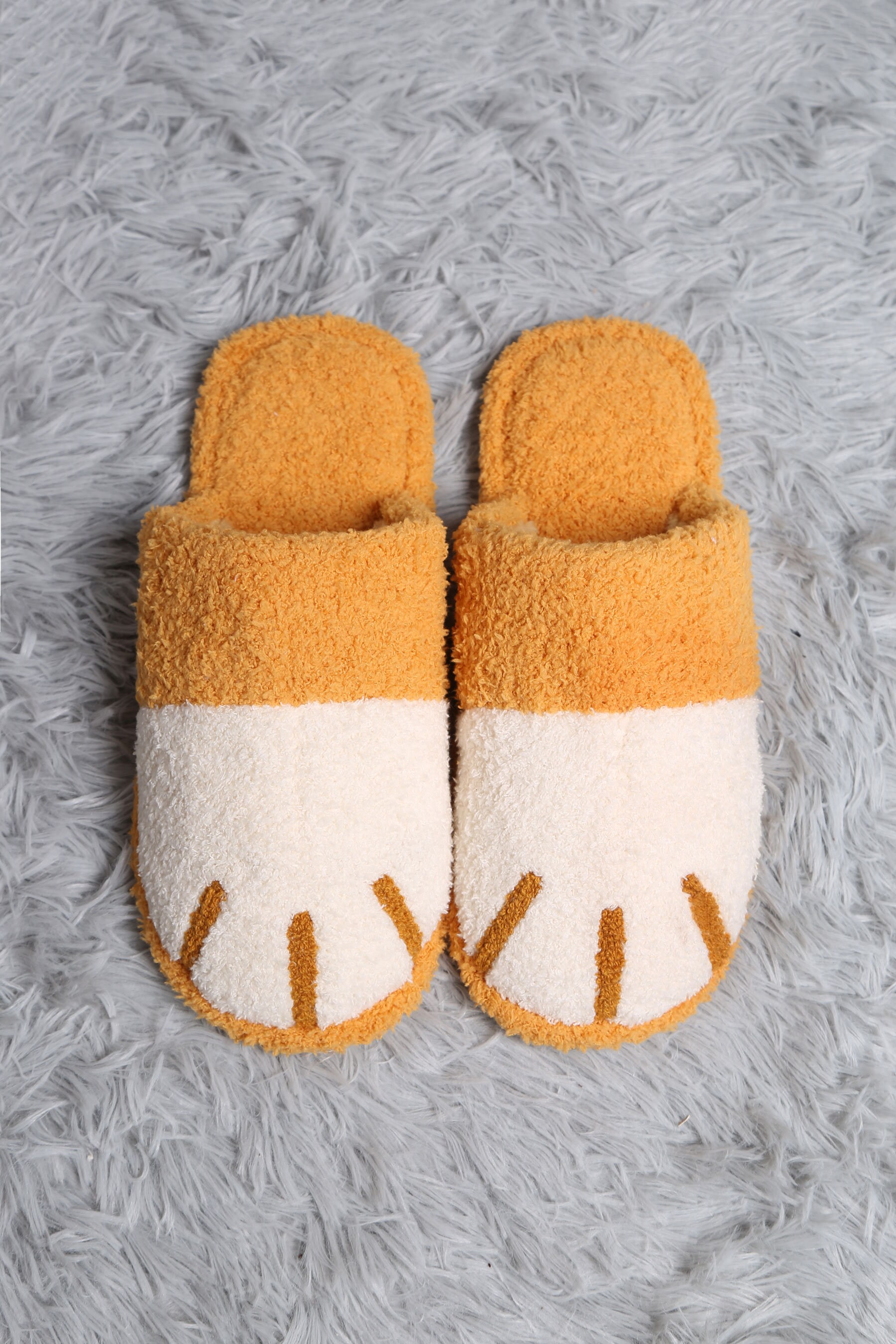 P/S New Cat Paw Slippersleopard Slipperscozy - Etsy