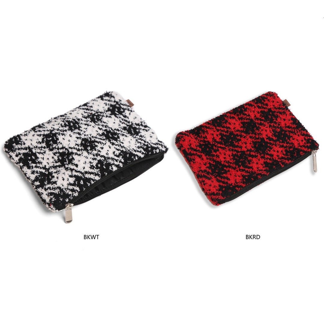 P/S Bestsellingbuffalo Check Pouchleopard Pouchcozy Pouchpouch for ...