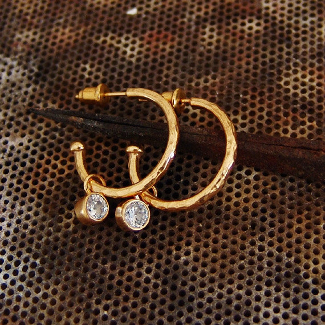 Sultan Silver Hoop Earrings, Classic Hoops , Chunky Earrings, Simple ...