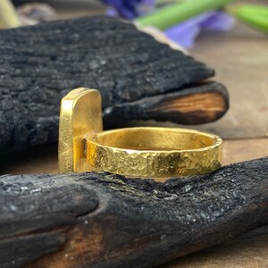 Sultan Oxdized Bee Coin Ring, Dainty Bumble Bee Ring, Sterling Silver ...