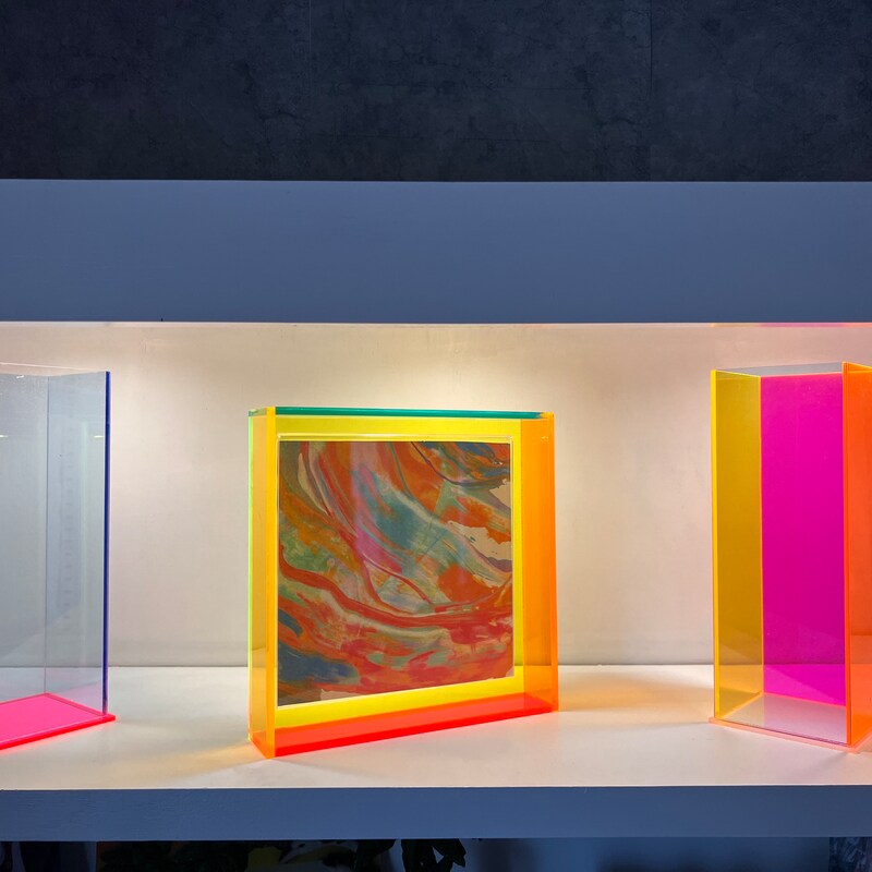 Neon Acrylic Frame - Etsy