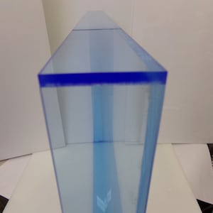 Blue Neon Acrylic Shadowbox - Etsy