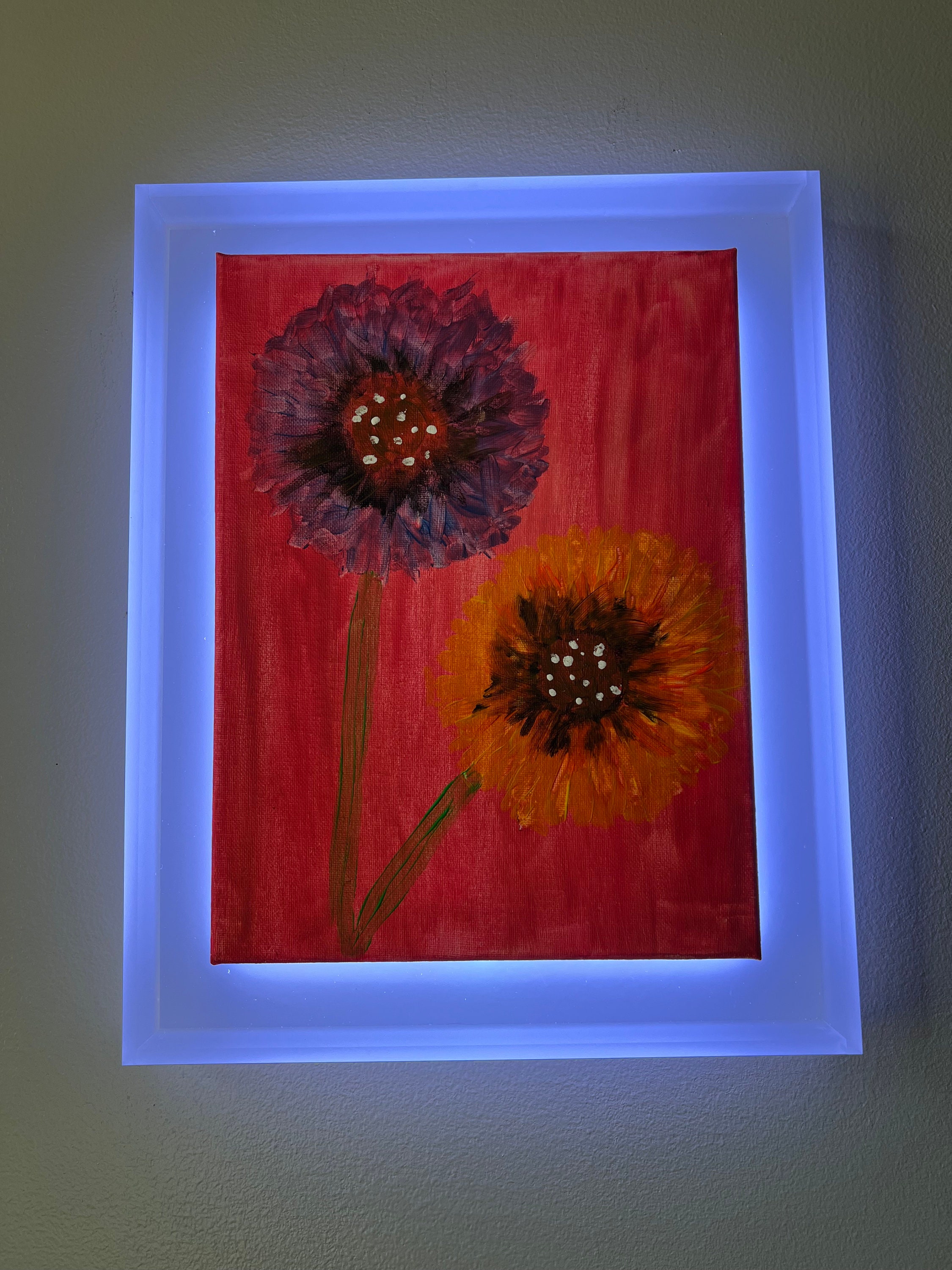 Lighted Acrylic Frame - Etsy