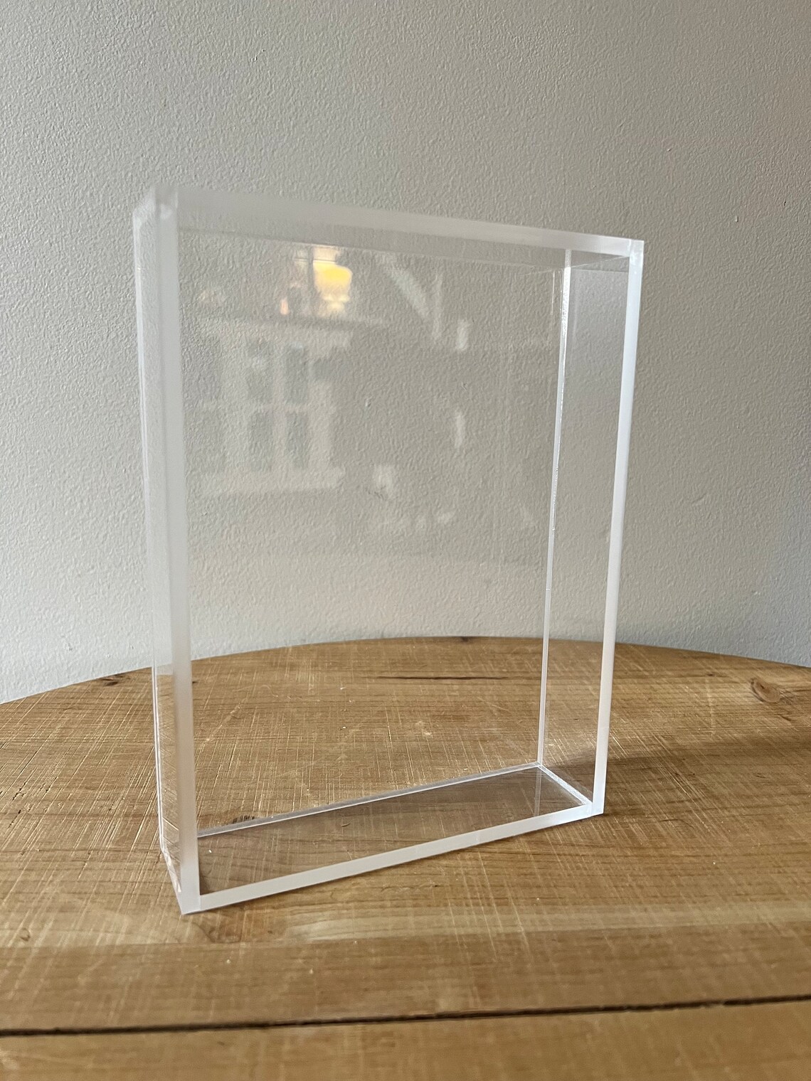 Yellow Acrylic Neon Floating Frame - Etsy