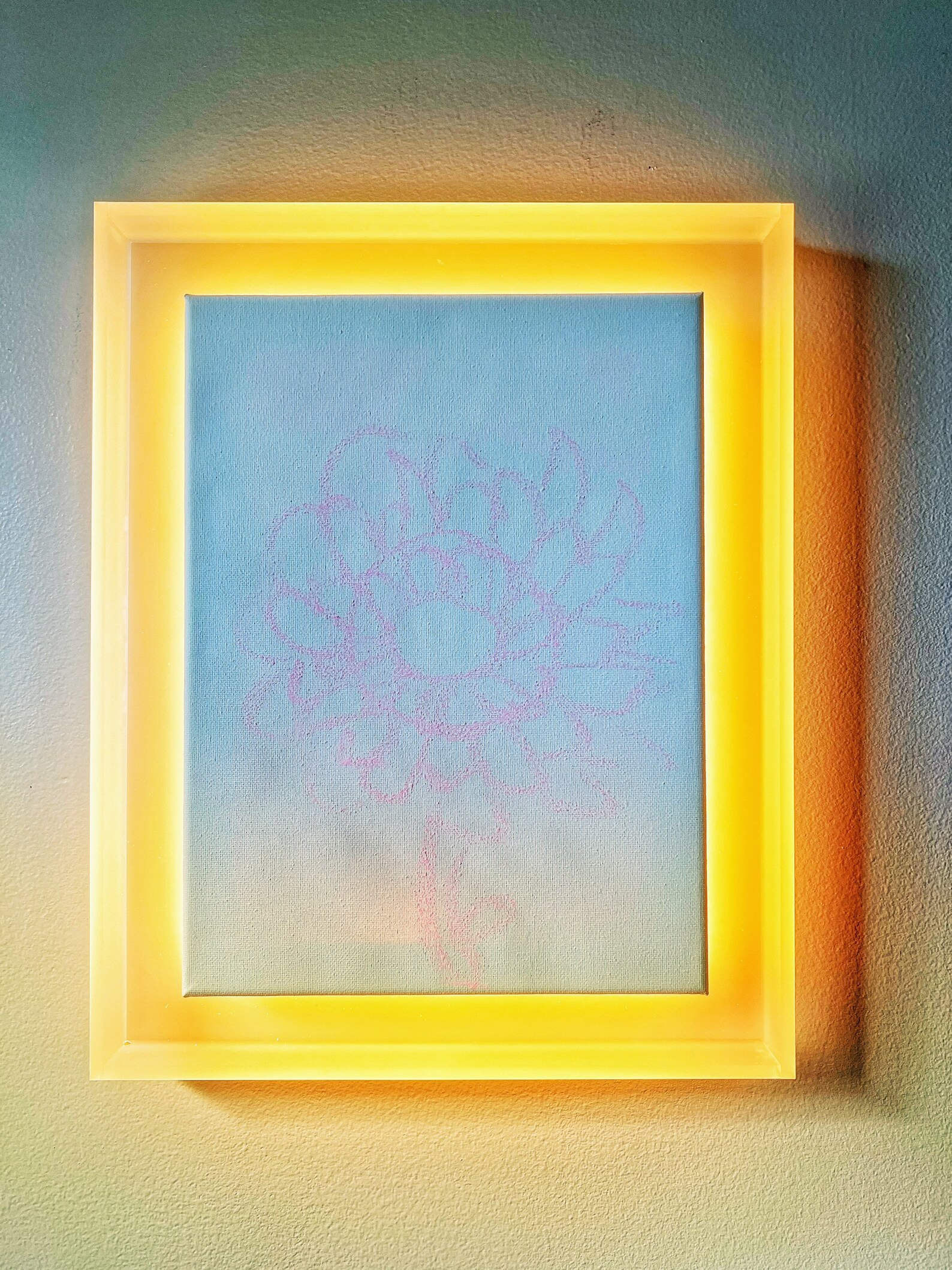 Lighted Acrylic Frame - Etsy