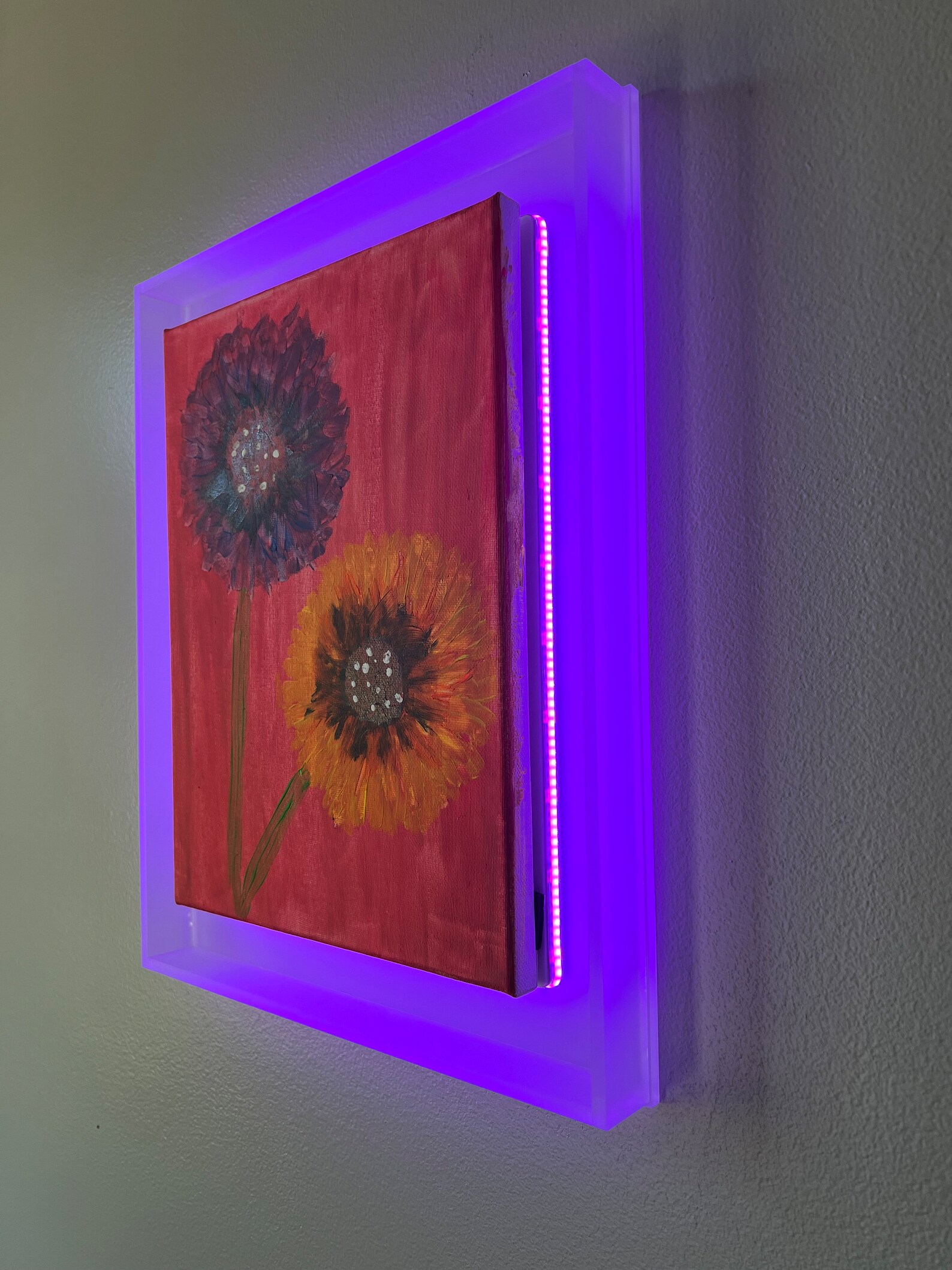 Lighted Acrylic Frame - Etsy