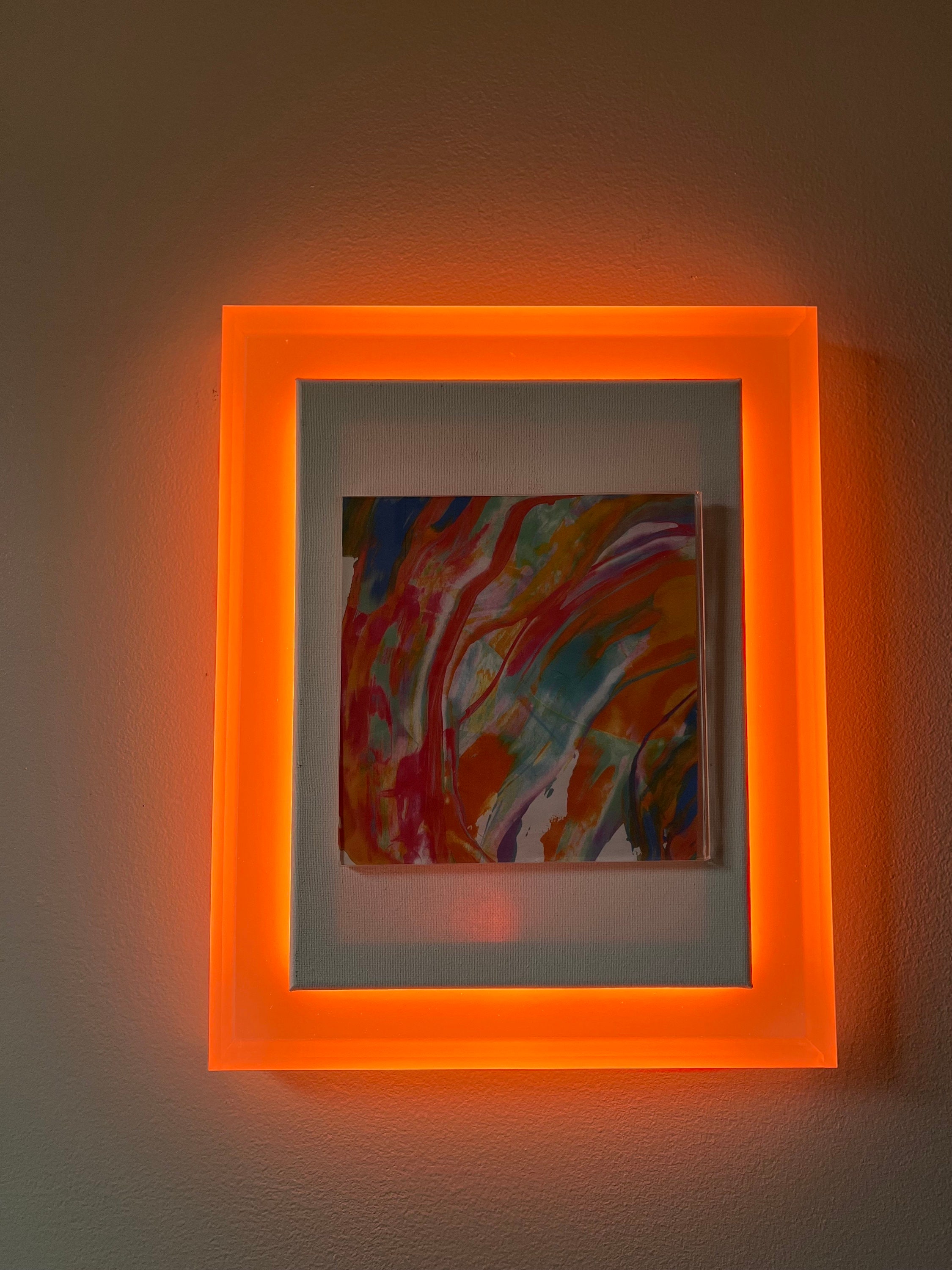 Lighted Acrylic Frame - Etsy
