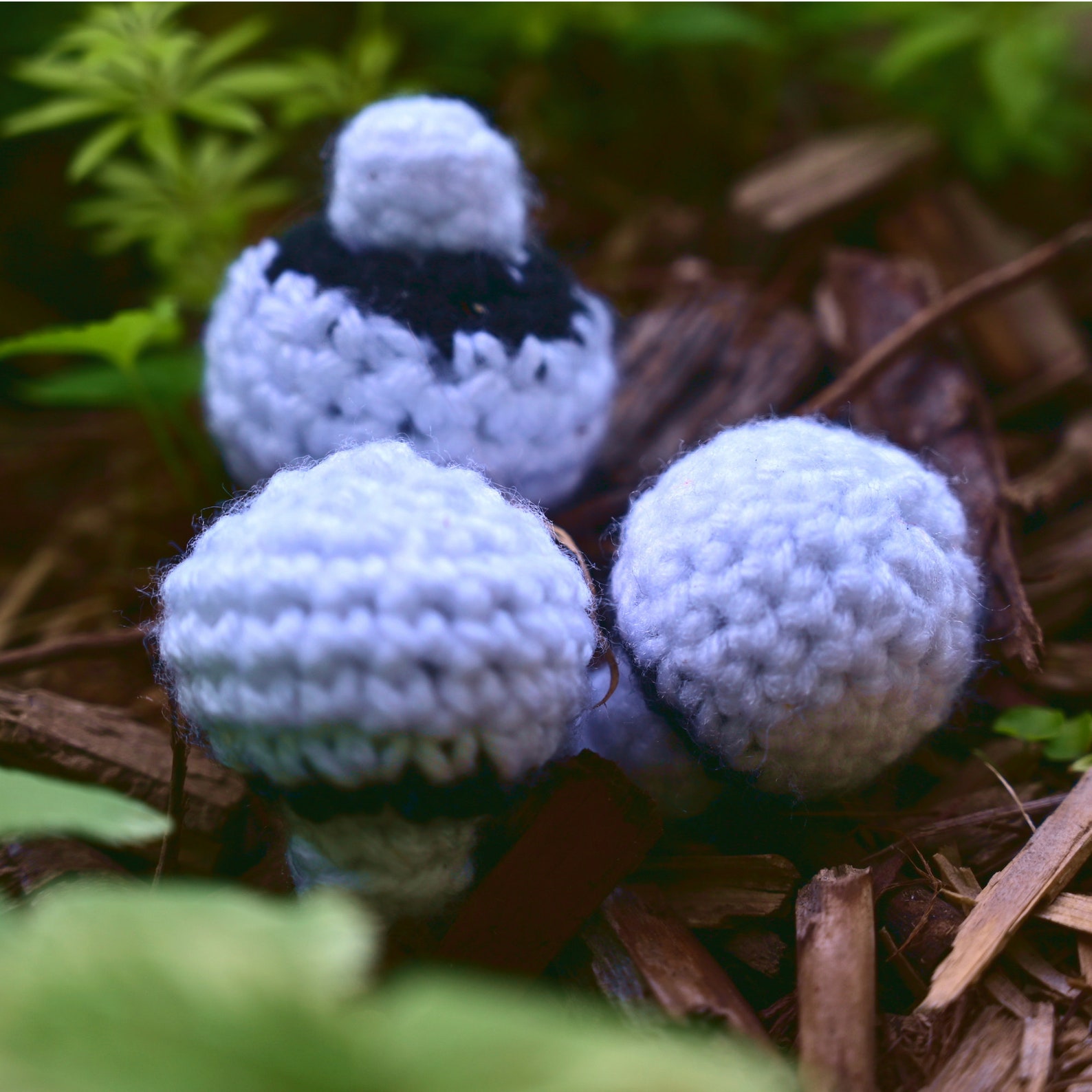 Small Button Mushroom Crochet PDF Pattern easy Amigurumi - Etsy