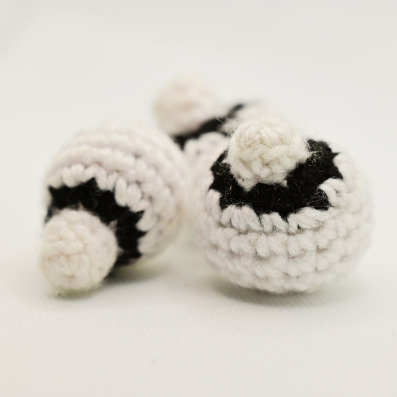 Small Button Mushroom Crochet PDF Pattern (easy Amigurumi) - Etsy