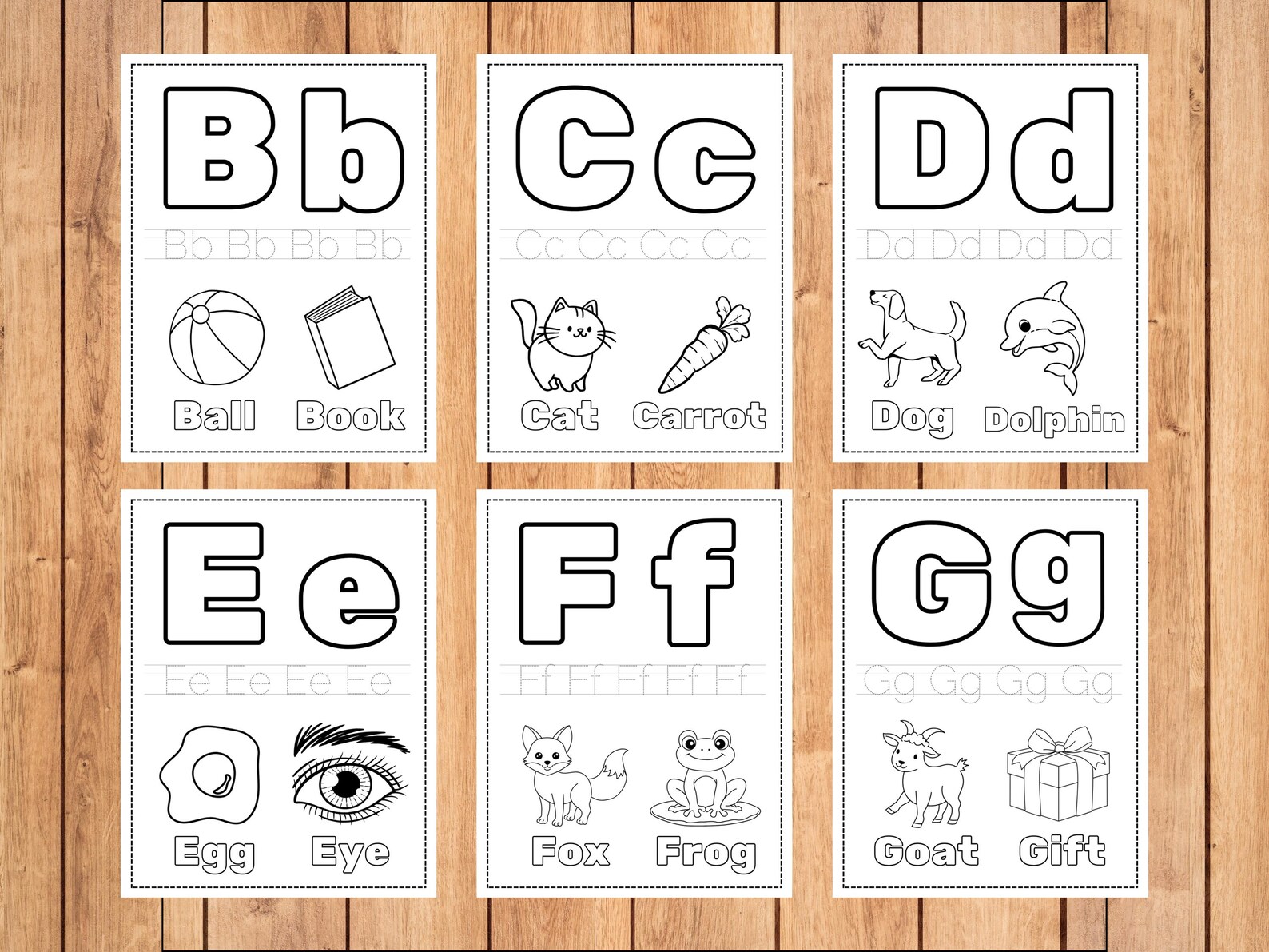 Alphabet Coloring Pages A-Z: Preschool Learning Activity (PDF Download ...