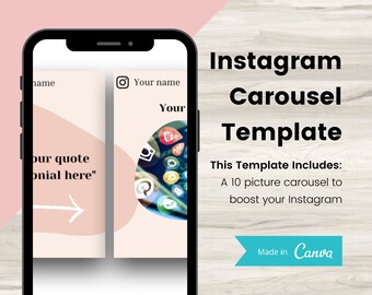 Ig Carousel Template - Etsy