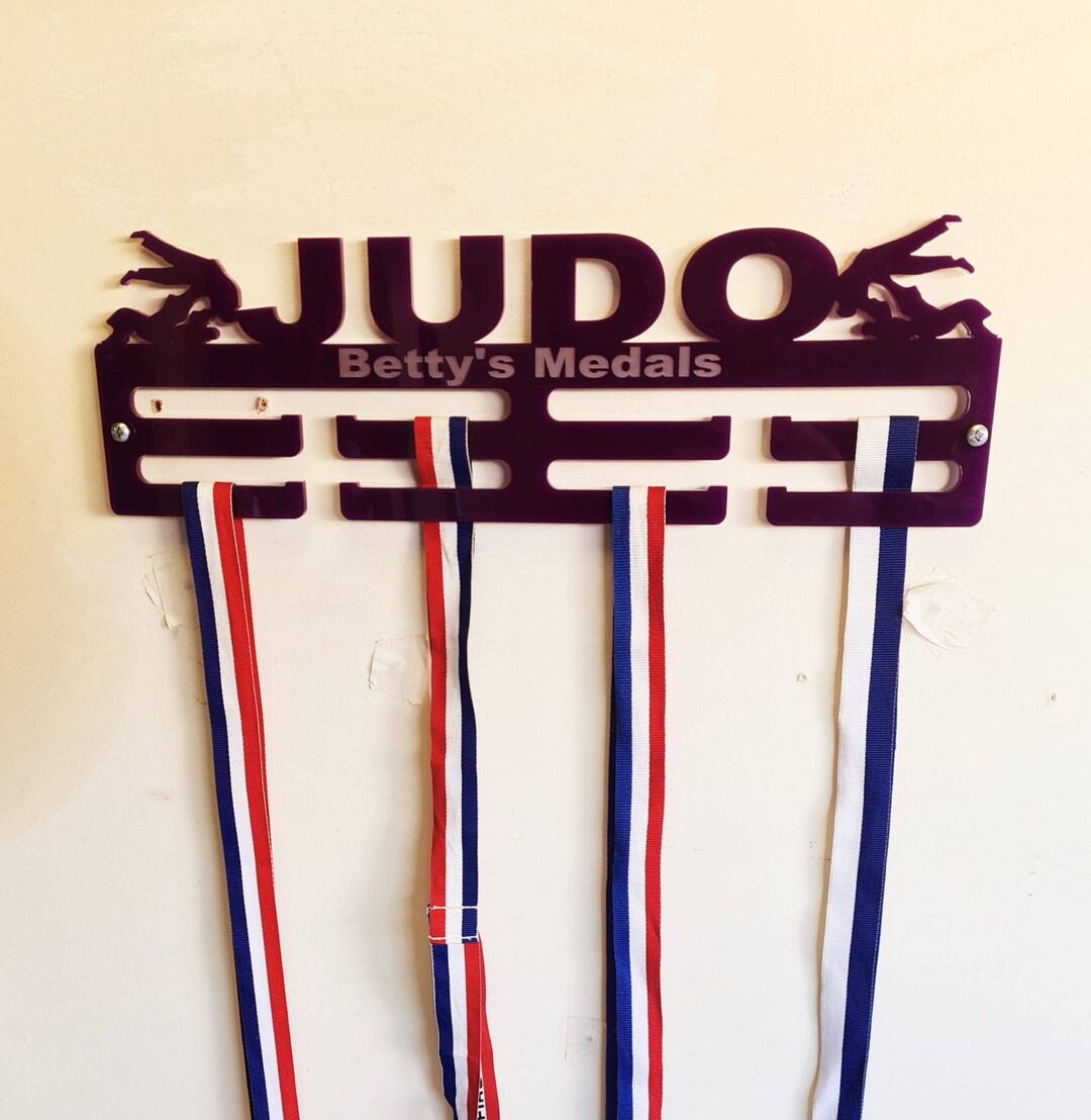 Judo Medal Hanger Holder, MMA, Karate Medal Hanger Holder, Jiujitsu ...