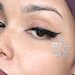Rhinestone Star Face Gems Jewels Sticker/ Festival Party Make Up ...