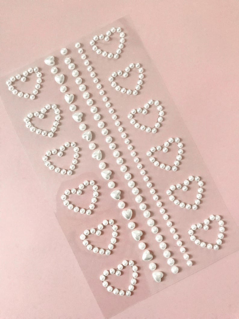 Rhinestone Heart Face Jewels Sticker/ Festival Party Make Up/ Valentine ...