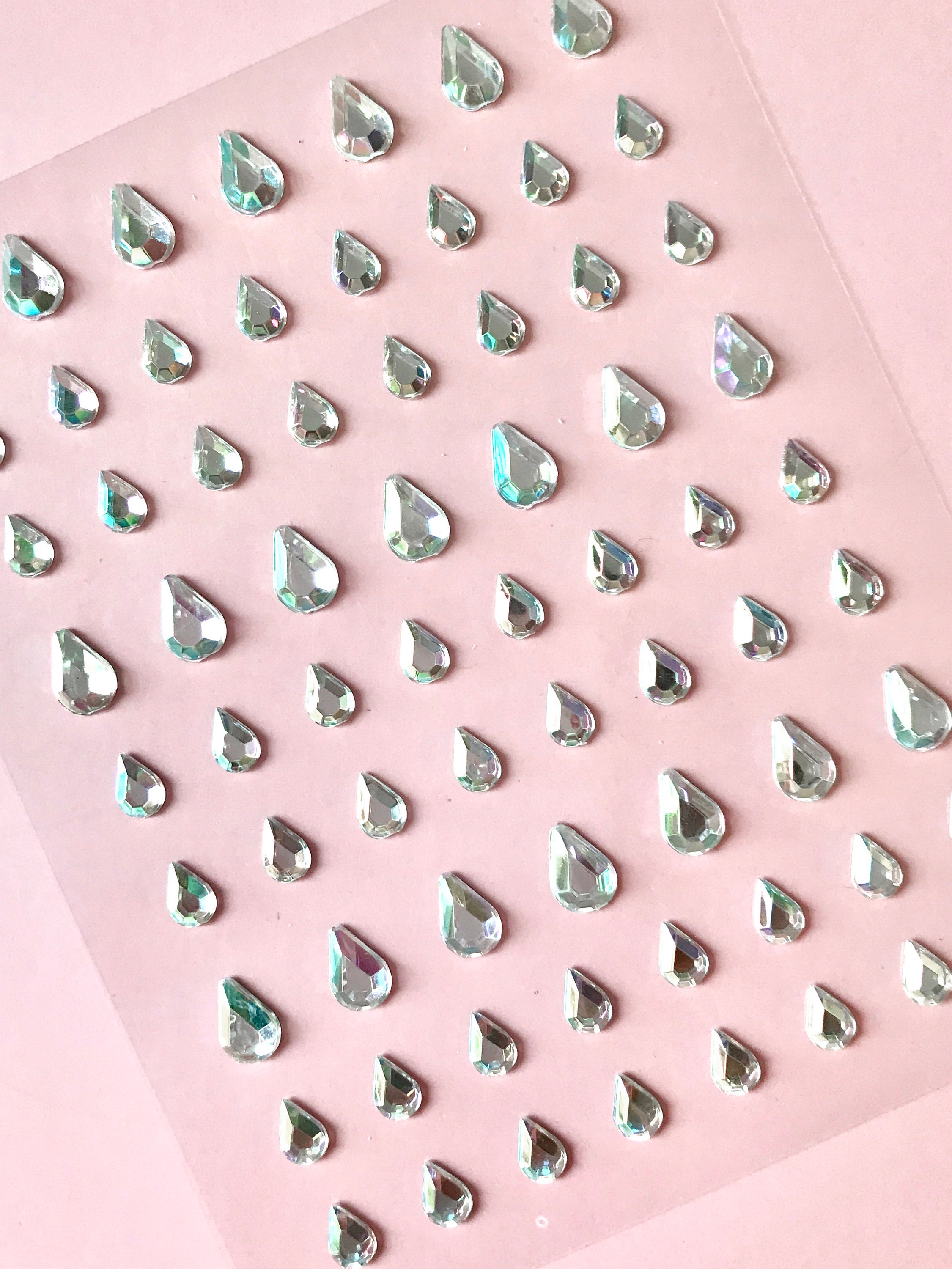 Face Gems Jewels / Face Rhinestone Moon Star Heart/festival Party Make ...