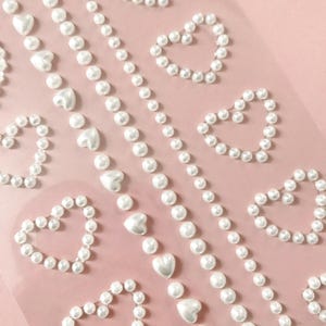 Rhinestone Heart Face Gems Jewels Sticker 2 Colors/ Festival Party Make ...