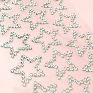 Rhinestone Star Face Gems Jewels Sticker/ Festival Party Make Up ...