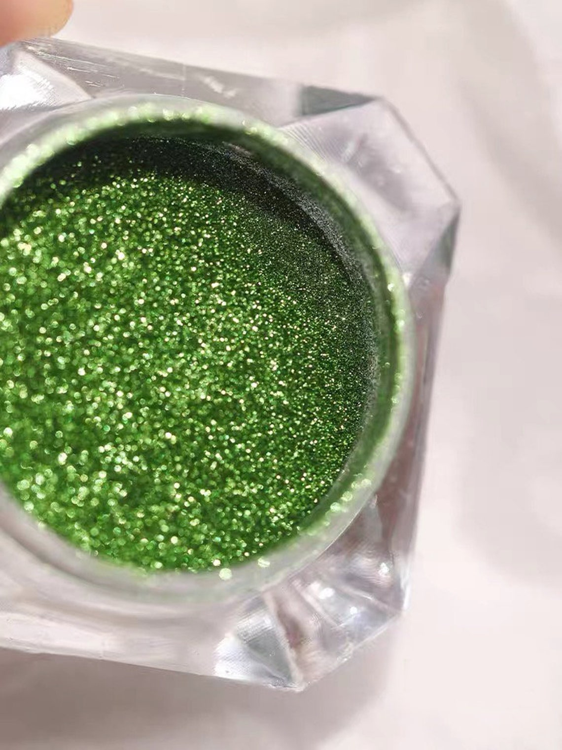 Tree Green Chrome Nail Powder/ Chrome Powder for Nail/ Dip - Etsy