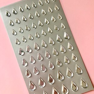 Face Gems Jewels / Face Rhinestone Moon Star Heart/festival Party Make ...