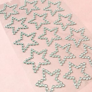 Rhinestone Star Face Gems Jewels Sticker/ Festival Party Make Up ...