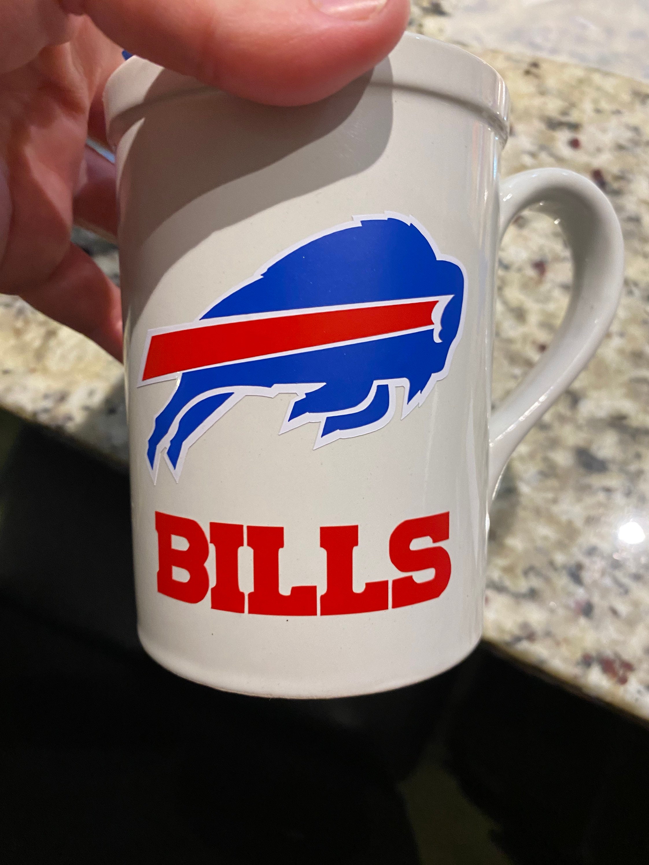 Buffalo Bills Mug and Light up Glass Block Gift Set - Etsy