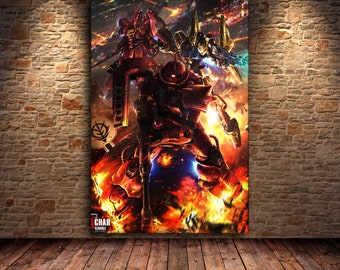 Gundam Wall Art | Etsy