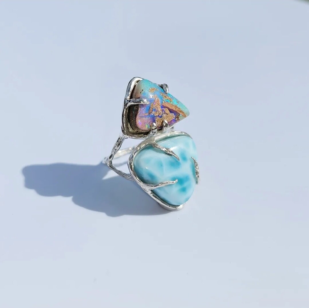 Cotton Candy Ring 9.5 - Etsy