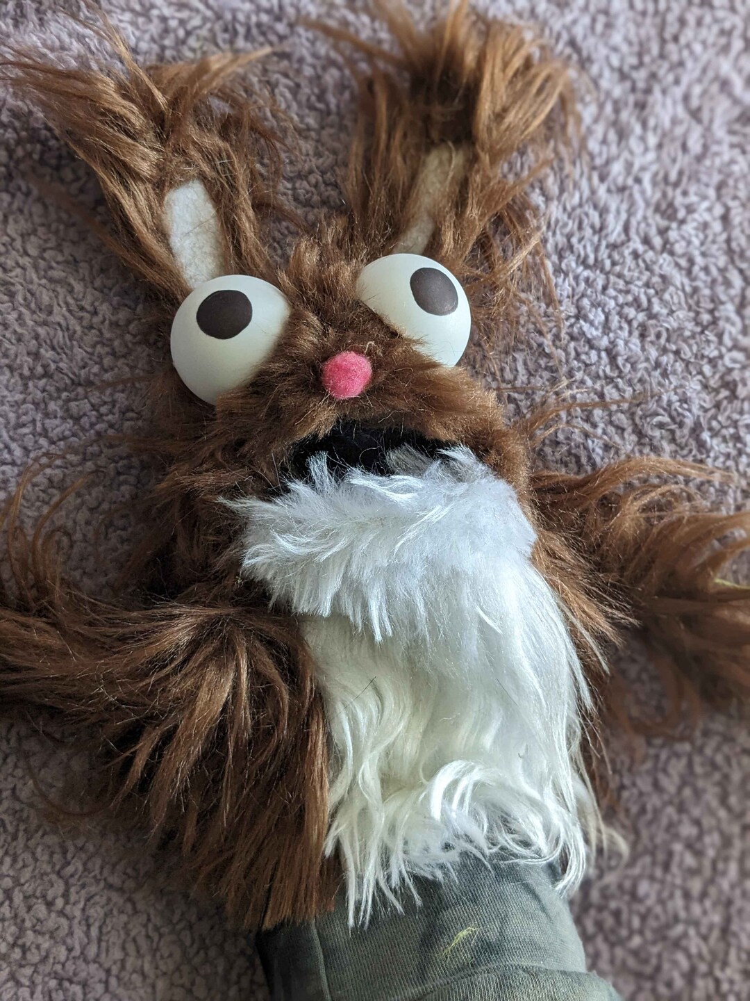 Funny Bunny Mini Puppet - Etsy New Zealand