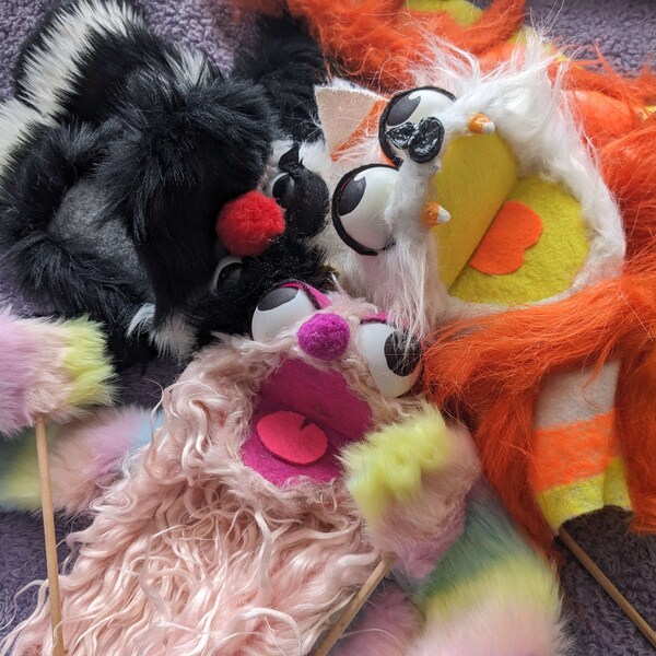 Monster Puppet - Etsy