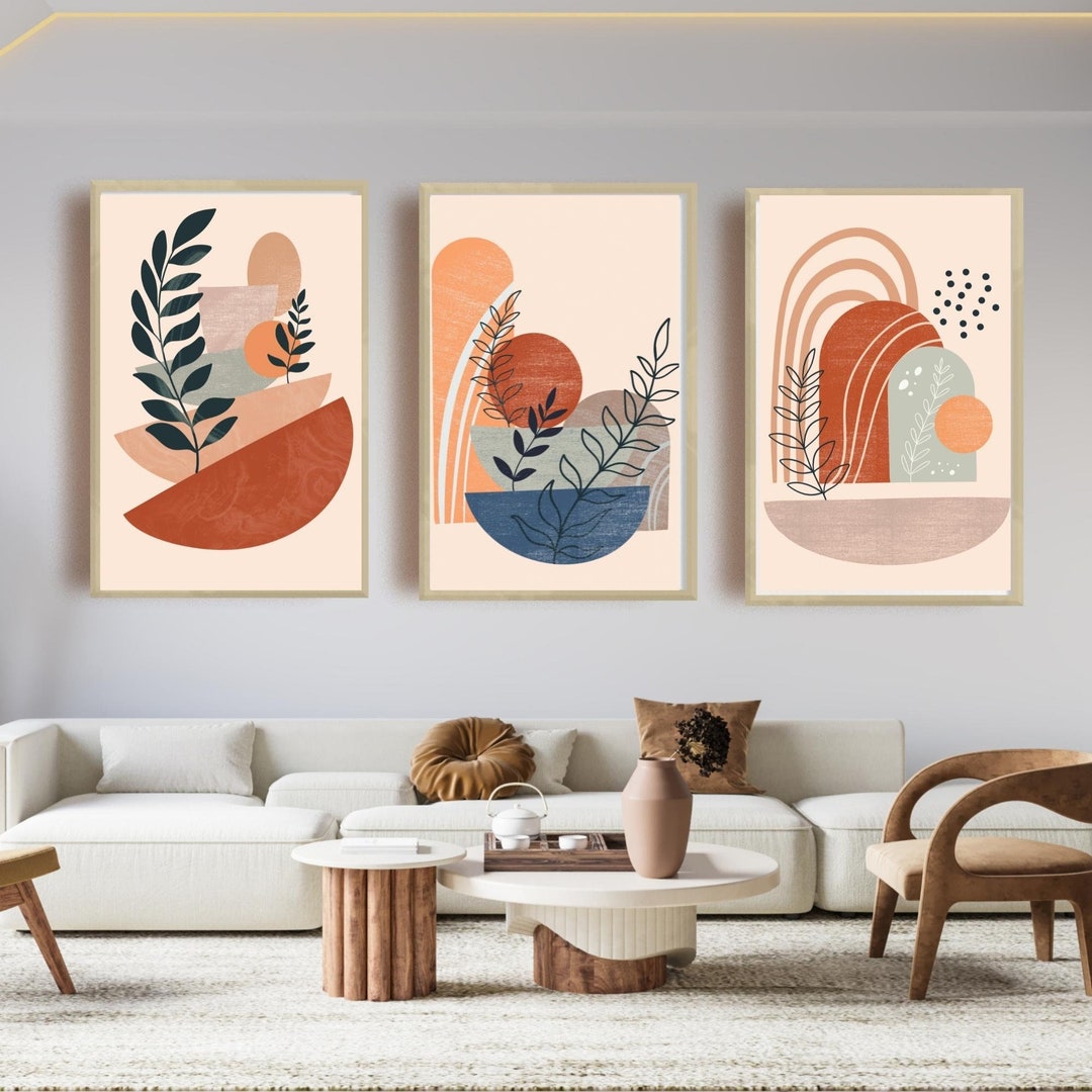 Botanical Mandala Wall Art Print,boho Chic Home Decor,boho Home Decor ...