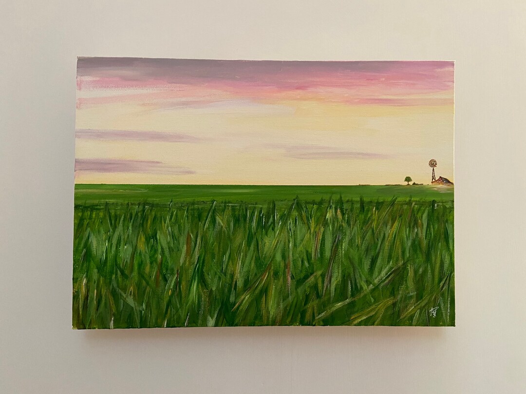 Original Kent Farm Landscape. - Etsy