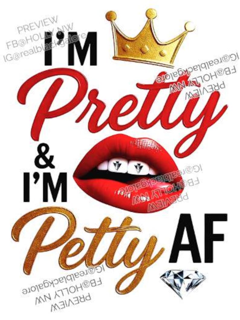 Im Pretty and Im Pettty Asf Pretty and Petty Rap Tour Concert PNG B Am ...