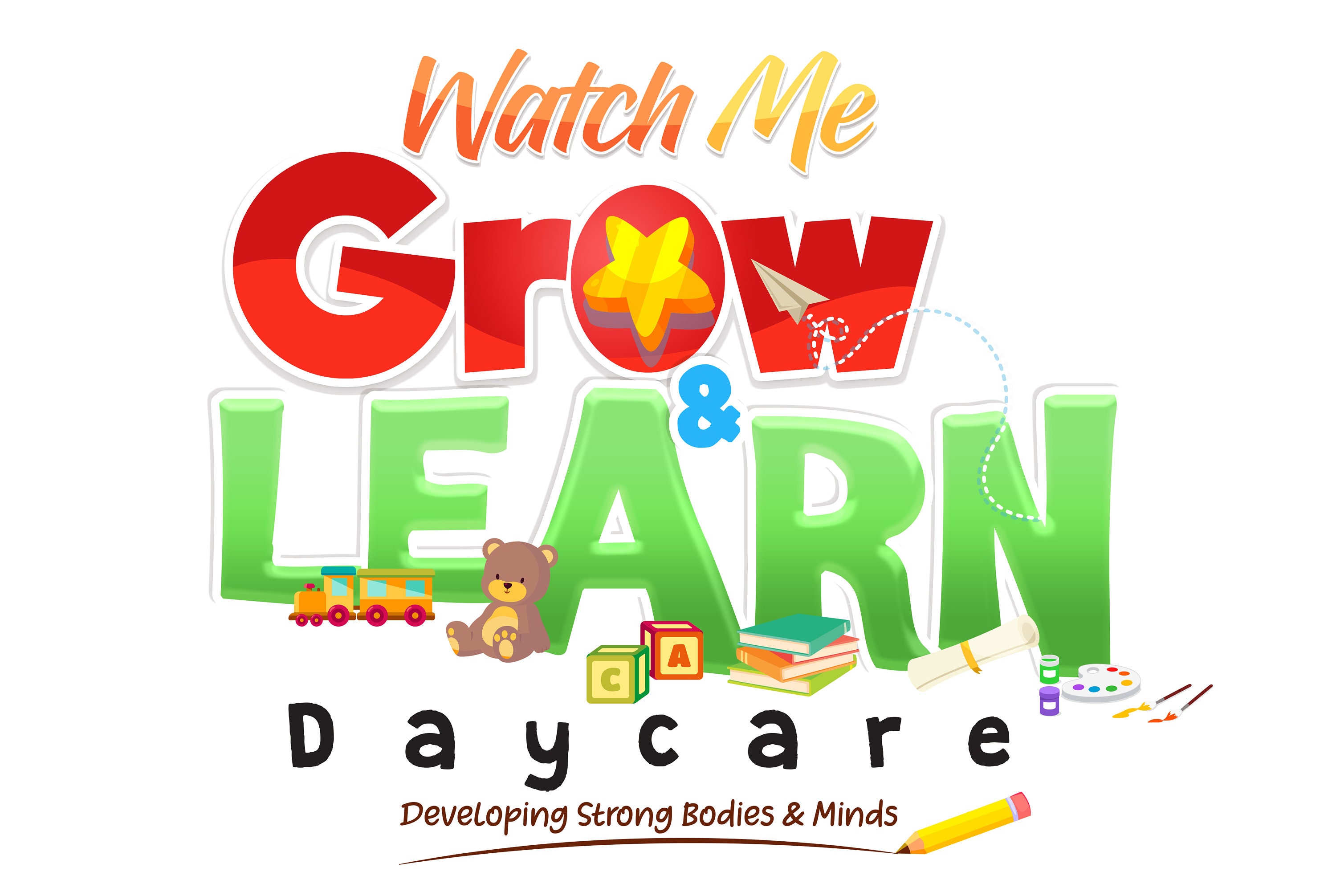 Daycare Preschool Logo Design (2 Designs) - Etsy