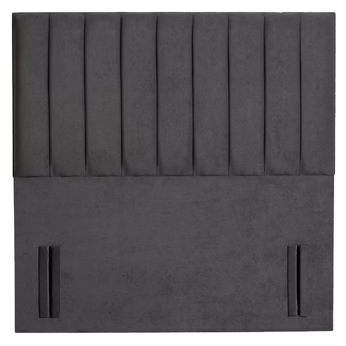 Panel 48-inch Plush Velvet Floor Standing Headboard Available - Etsy