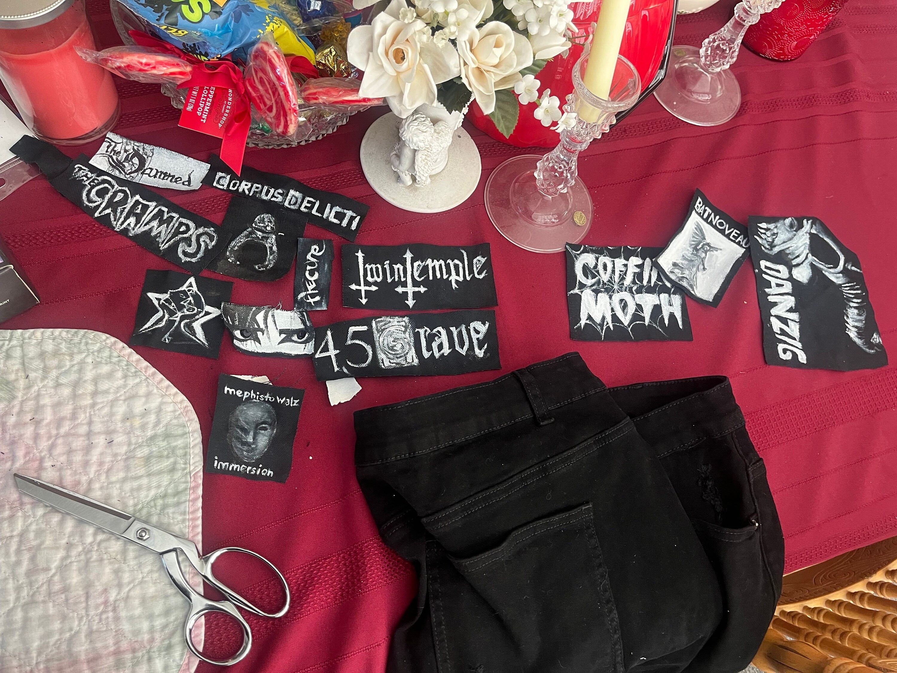 Hand Painted Patches Custom Made to Order - Etsy