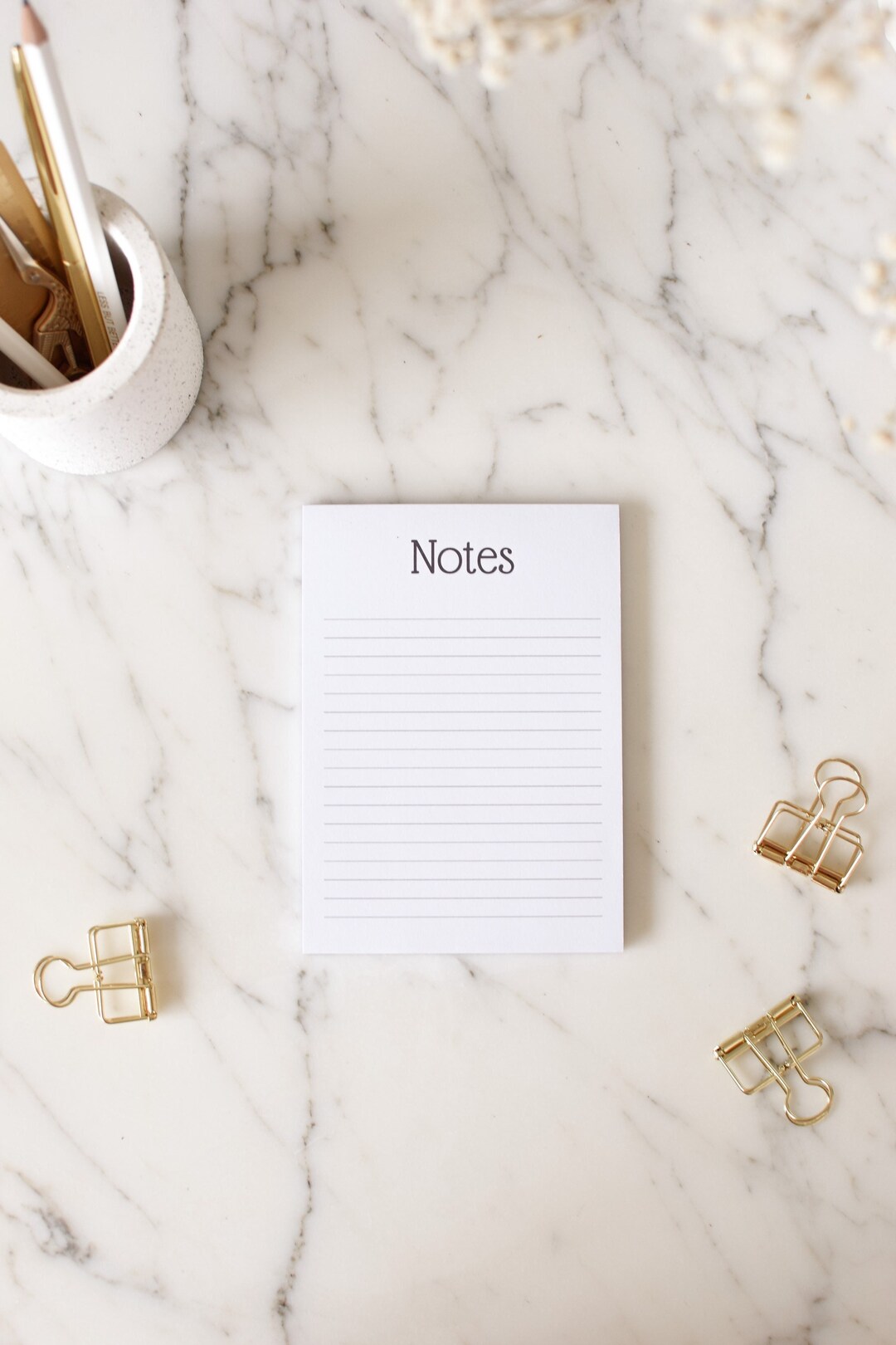 Minimalist Notepad A6 | 50 Sheets | Weekly Planner | Minimal Planner ...
