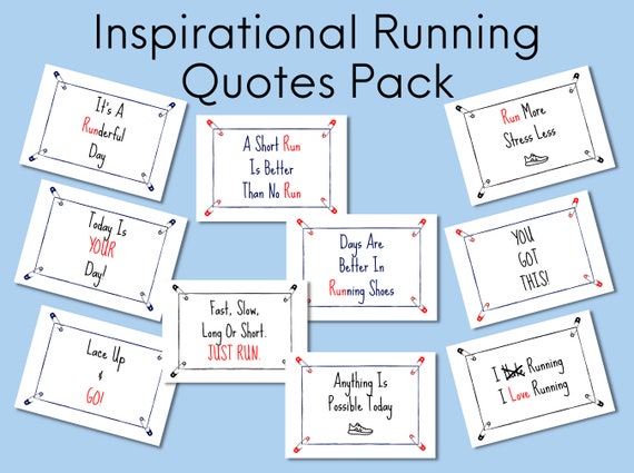 Short Running Quotes Motivational