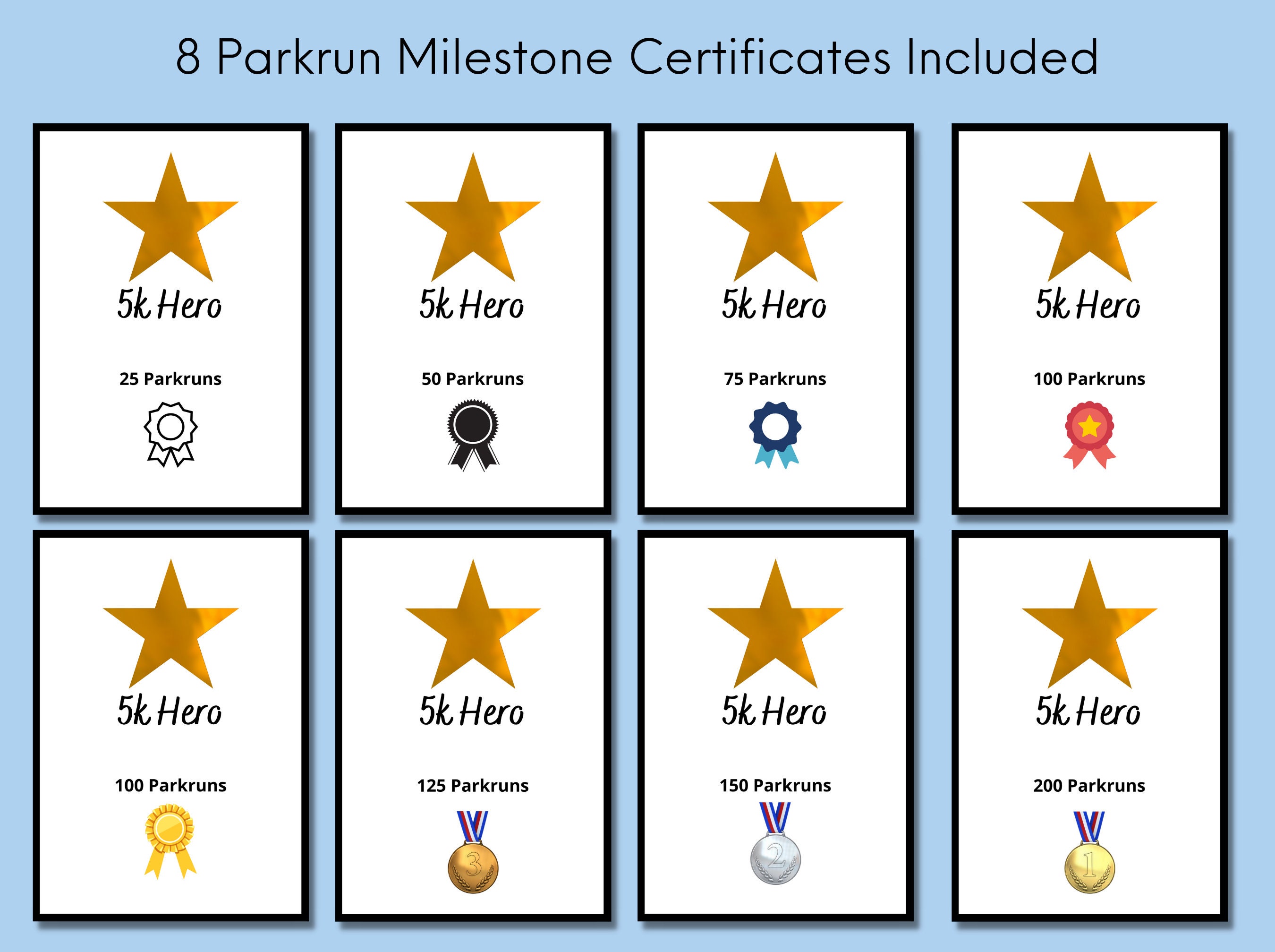 Parkrun Tracker Printable, Parkrun Gift, Running Log, Gift for Runner ...