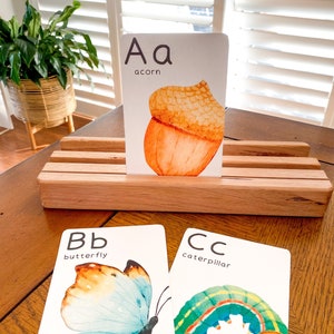 Nature Alphabet Flashcards Alphabet Flashcards ABC - Etsy Canada