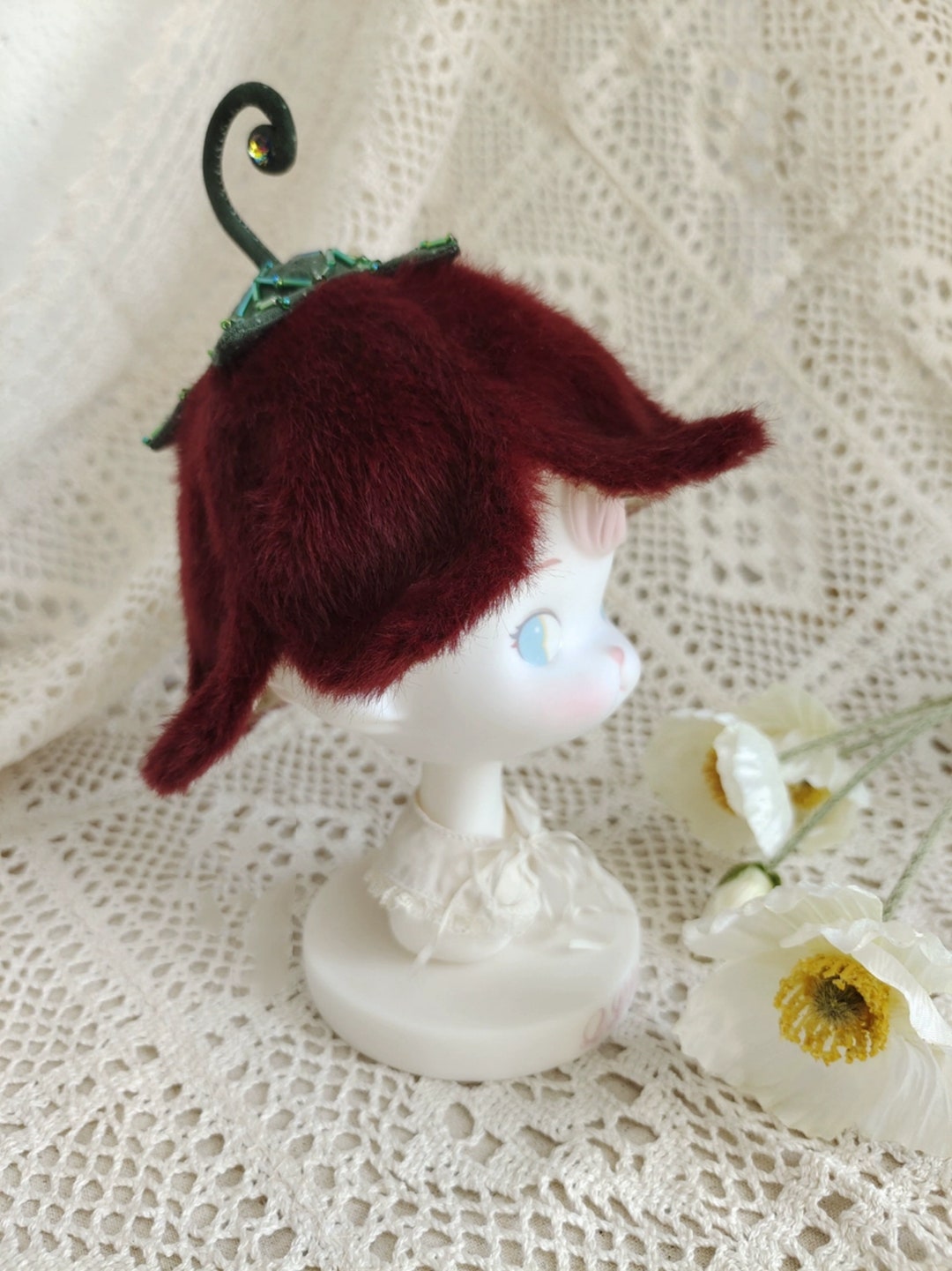 Blythe Hats,diandian Hats,bjd Hats,qbaby Hats,doll Colthes,animal Shape ...