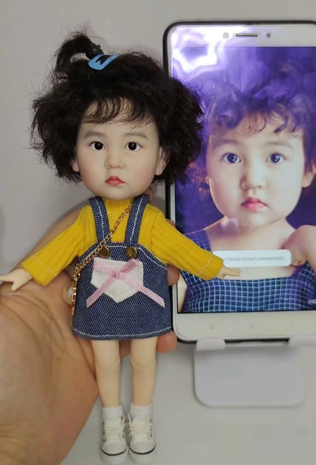 Customized Handmade Dolls, 1:12 Soft Clay Human Doll Customization ...