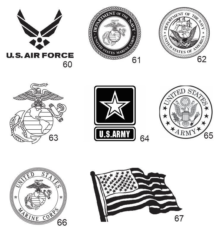 Memorial Engraved Headstone Marker Plate Color Options: Brass - Etsy