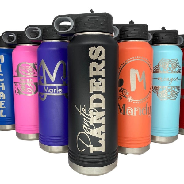Engraved Hydro Flask - Etsy