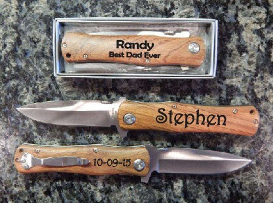 Custom Engraved Knives, 8 Custom Knife, Personalized Knife, Engraved ...