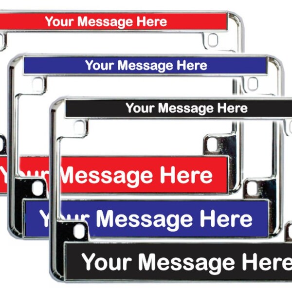 Personalized Motorcycle Plates - Etsy