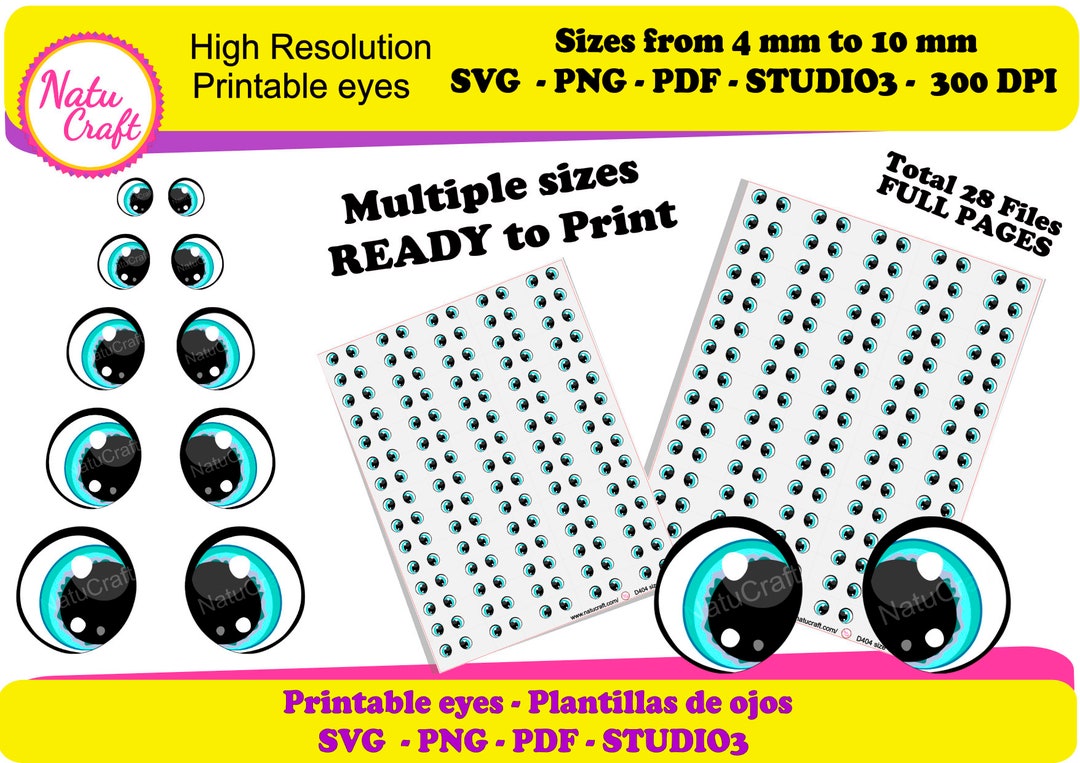 Beautiful Eyes Blue Eyes INSTANT DOWNLOAD D404 - Etsy